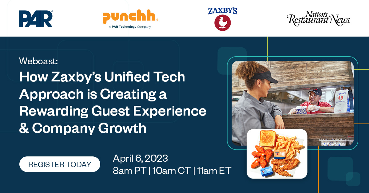 Webcast: How Zaxby’s unified tech approach is creating a rewarding guest experience & company growth